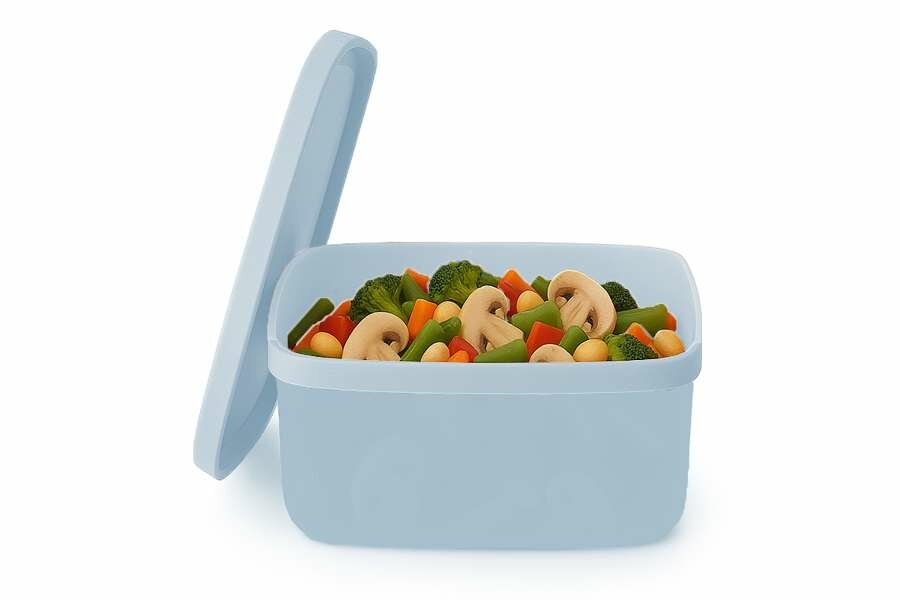 Контейнер для хранения Кубикс 650мл Tupperware для мёда, творога, еда с собой