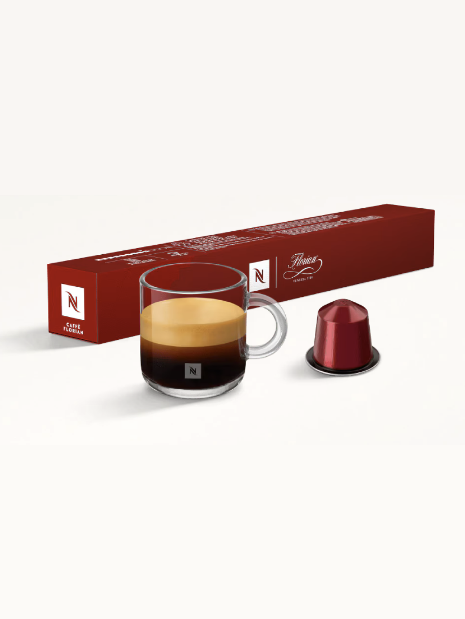 Кофе в капсулах Nespresso, Caffe Florian, 1 упаковка 10 капсул