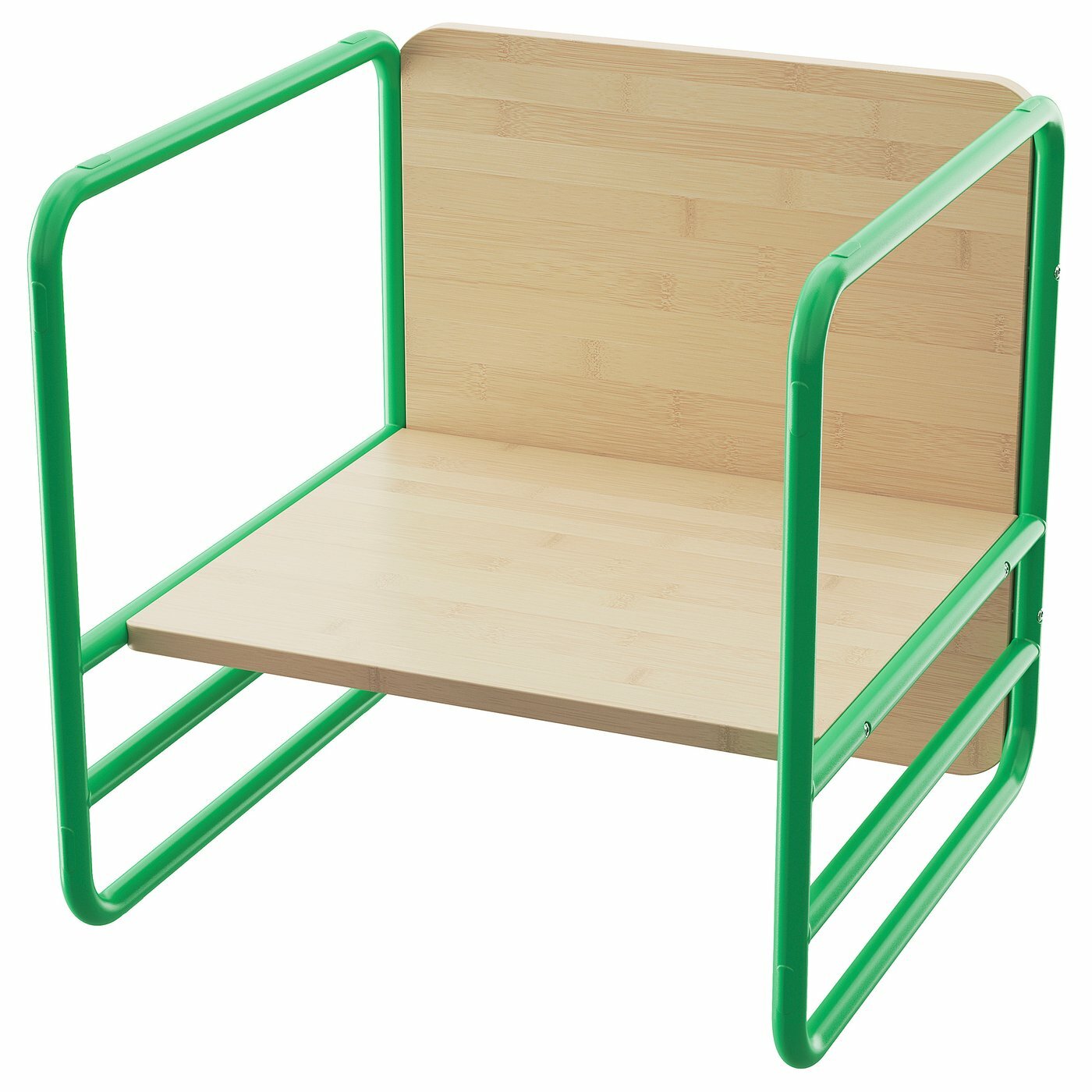 Детский стул стол трансформер 3 в 1 IKEA SMASKRAKE для игр, творчества и занятий с устойчивым каркасом и бамбуковой столешницей