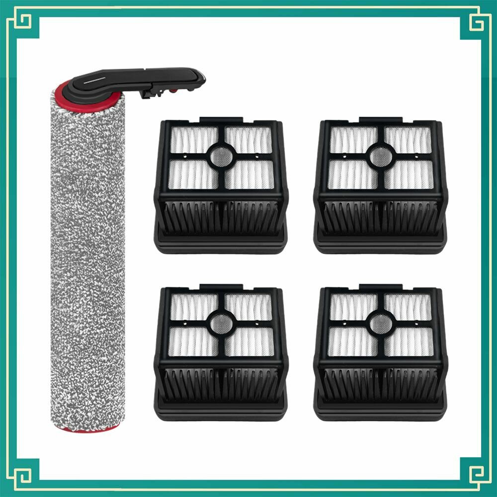 Совместимо с Dreme H15 Pro Heat Wet Dry, запасные части и аксессуары для пылесоса: основная щетка, HEPA-фильтр, комплекты