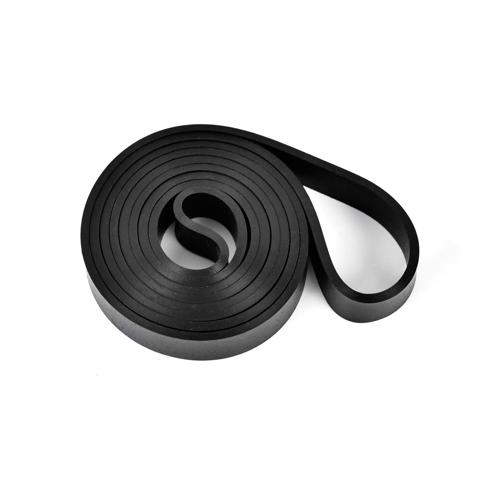 Эспандер ленточный нагрузка: 9-20кг жгут 2080х4,5 TPR 21мм / (черный), резинка для фитнеса.