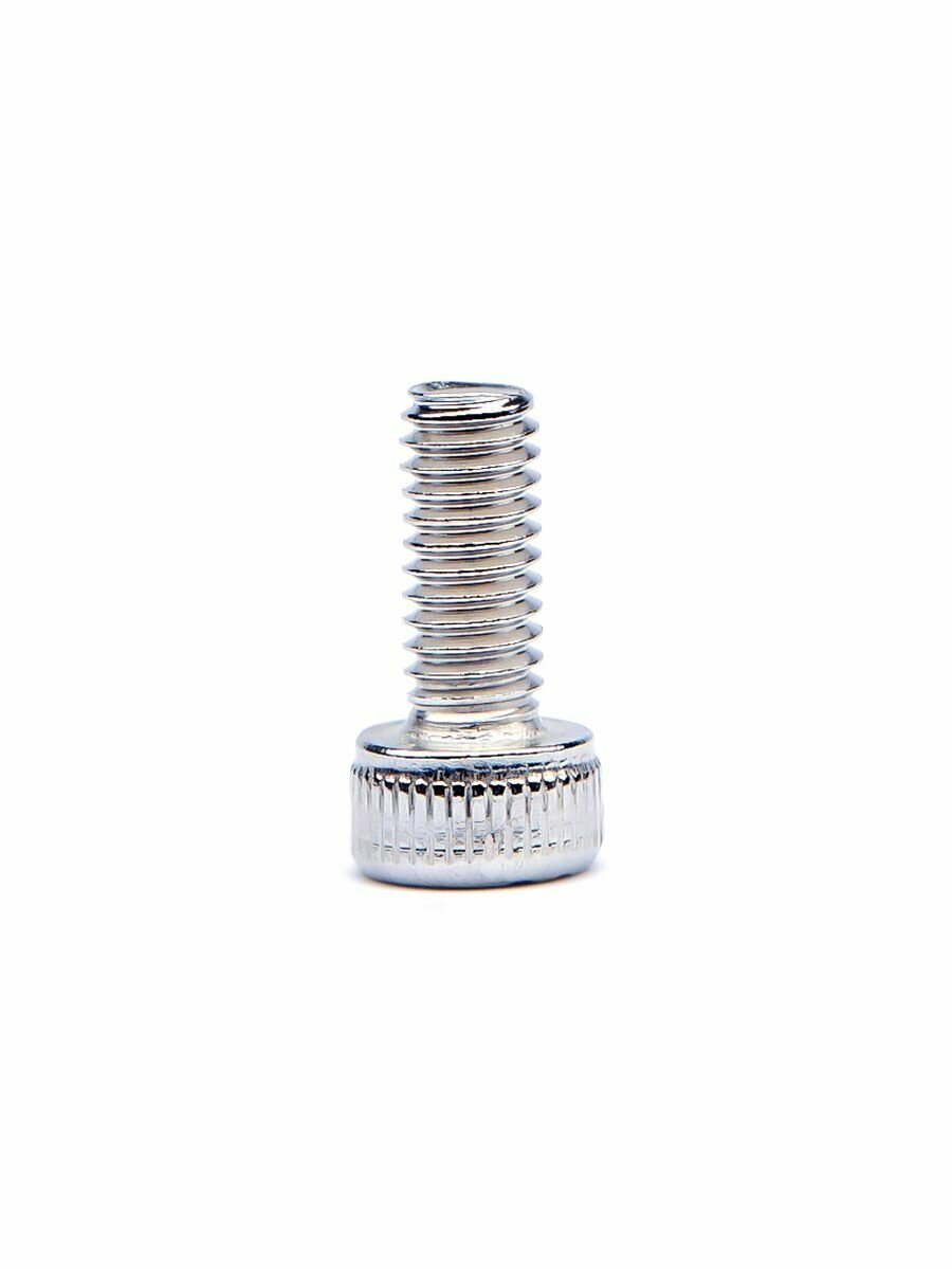 Винт DIN912 М4x10 A2-70 нержавеющий с цилиндрической головкой и внутренним шестигранником. Шаг резьбы 0,7мм. 10шт