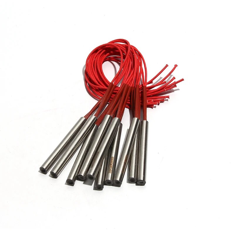 10 шт./партия, картриджный нагреватель 50/52/55/58/60 мм, 220 В, 150W 10x60mm