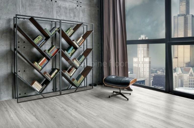 Виниловый ламинат Alpine Floor Sequoia Секвойя Снежная ECO6-8 1220х183х4 мм