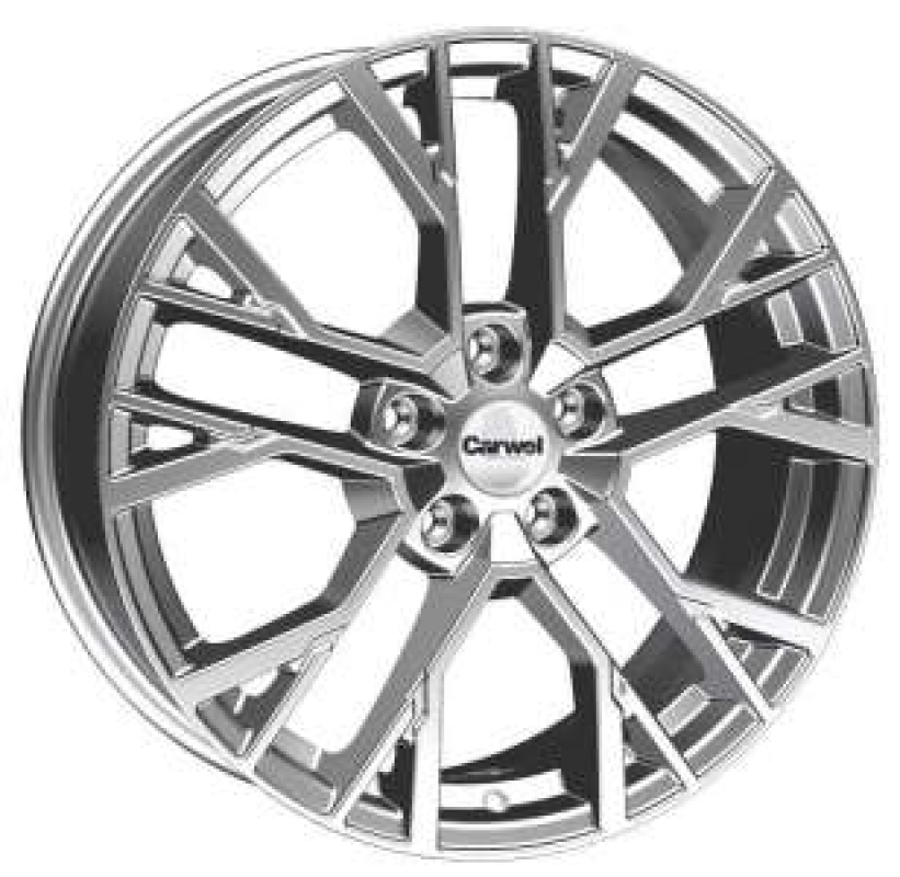Диск колесный Carwel Камак 1810 (Haval Jolion) 7,0x18 5x114,3 Dia66.5 ET37 цвет SLT