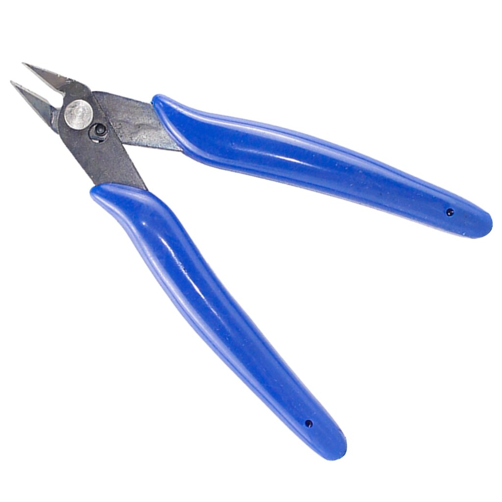 Диагональные Кусачки 170 мм Электронный Кусачки Для Резки Проволоки Портняжные Плоскогубцы Подпружиненные для изготовления Мягкой проволоки и моделей