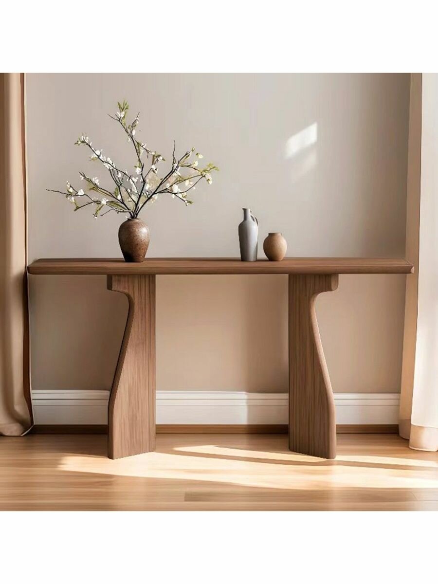 Консоль из массива дерева, подходит для коридоров, спален.