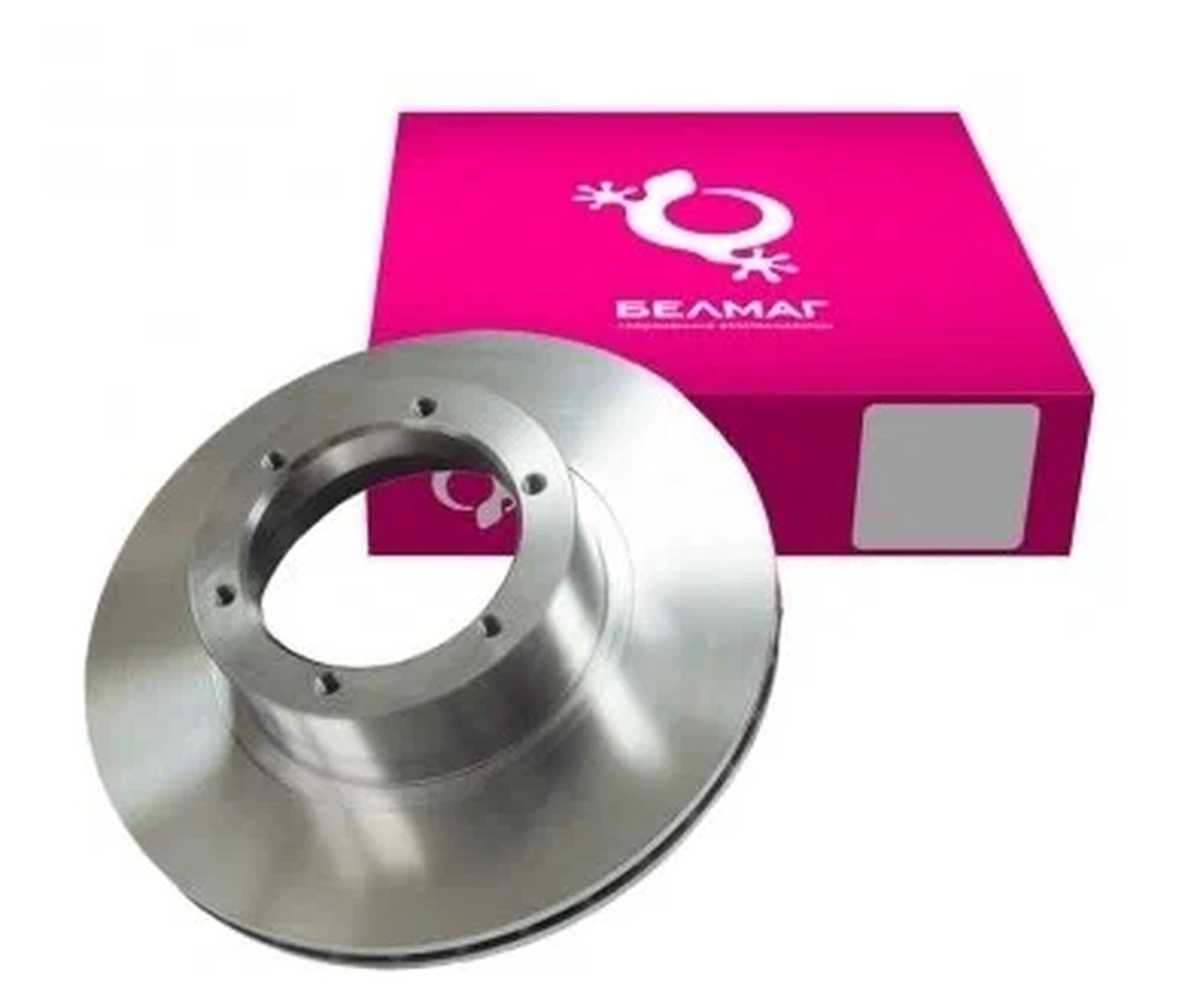 Диск тормозной передний BELMAG BM1464 для "Газель" (ГАЗ 3302, 2705, 3221)