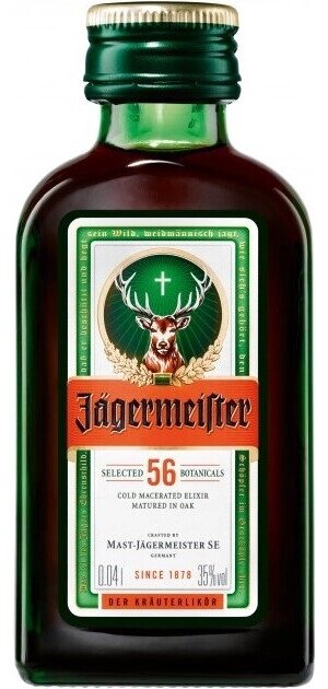 Ликер "Jagermeister", 40 мл