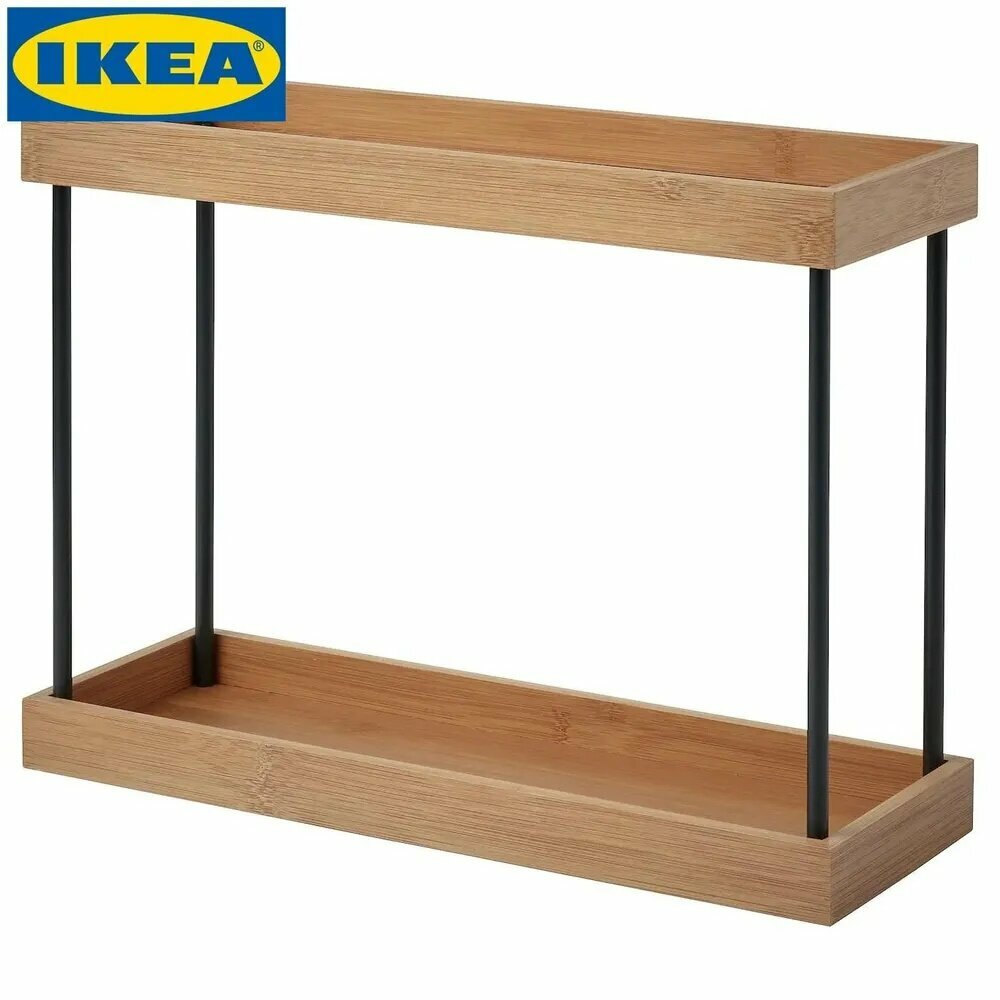 IKEA Полка Настольная Прямая, 38х13х28 см, 1 шт.