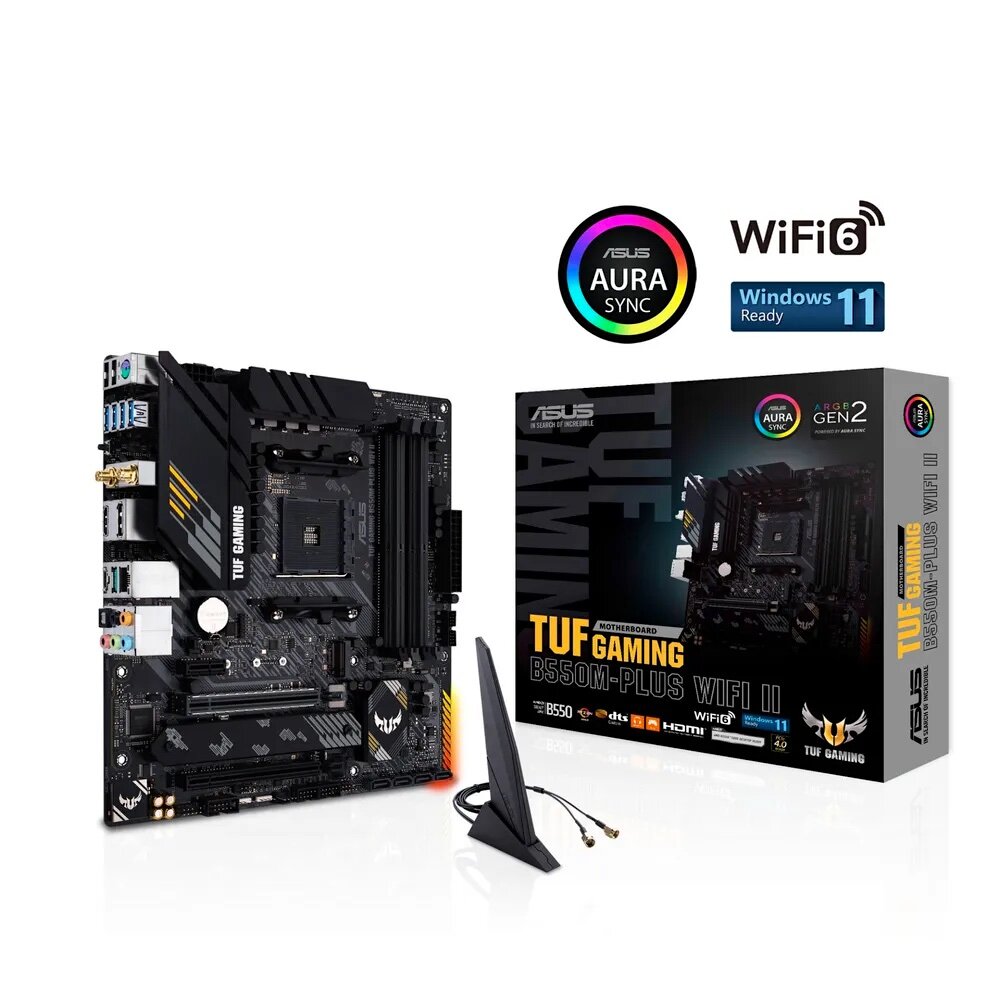 Материнская плата ASUS GAMING B550M-PLUS WIFI II