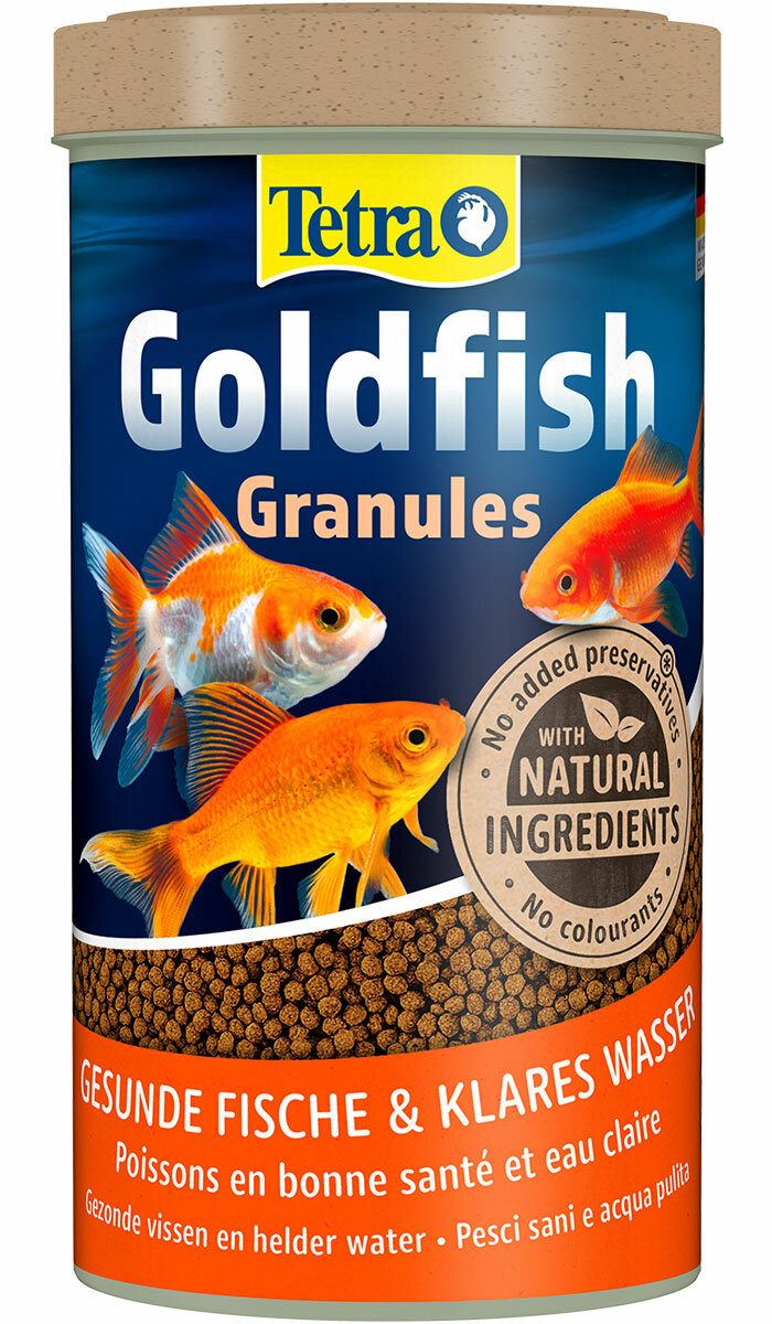 TETRA GOLDFISH GRANULES – Тетра корм-гранулы для золотых рыбок и других холодноводных рыб (100 мл)