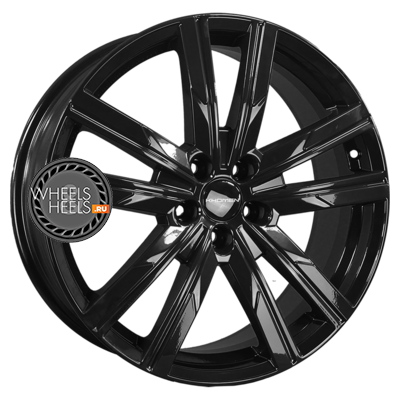 Диск автомобильный литой Khomen Wheels KHW1905 (Evolute i-SPACE / i-JOY) 19x7.5 5x110 et40 dia67.1 Black