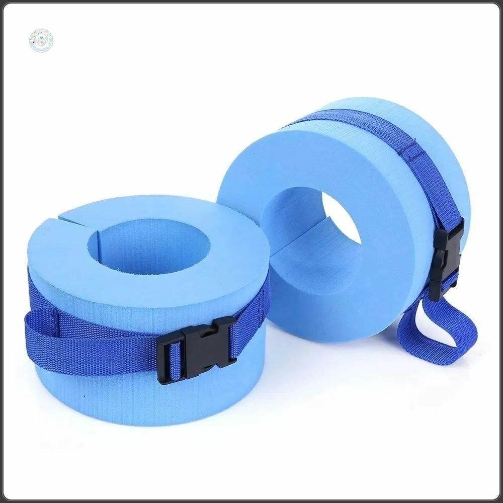 Утяжелители для аквааэробики с надежной фиксацией манжеты для запястий и голеностопа, усиленные тренировки в воде