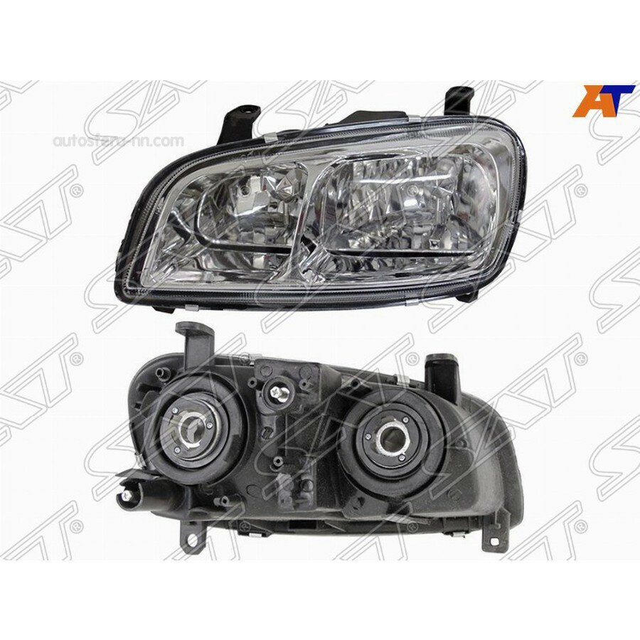 SAT ST3121141L Фара Toyota RAV4 (XA10) 97-00 (Слева/ Галоген/ Ручная регулировка)
