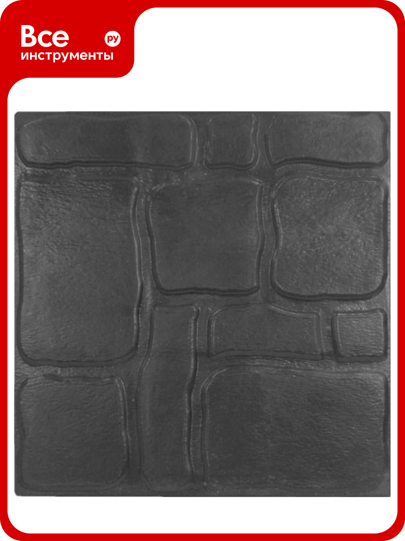 Плитка ООО ТК "ТИТАН" 320x320x20, старый город, черный 323220СтГЧЭК10