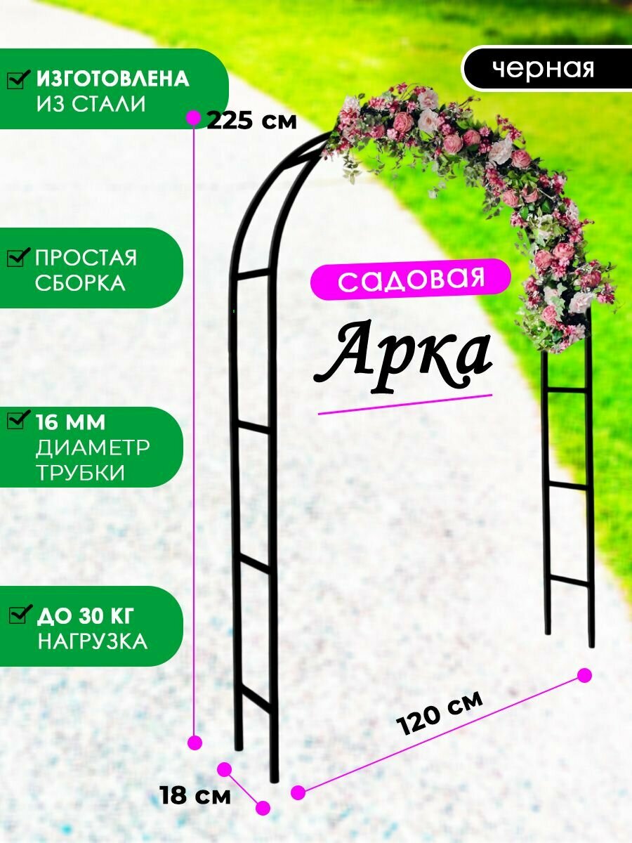 Арка садовая