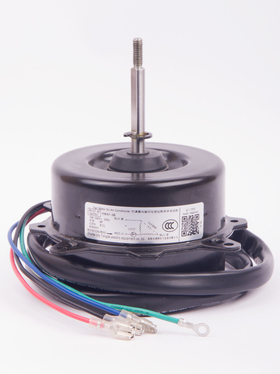 Электродвигатель наружного блока YDK41-6B 41W 208-240V/ПРЧ (023371)