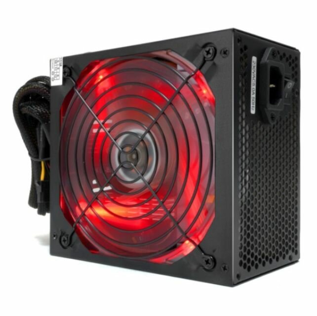 Блок питания CROWN MICRO CM-PS650W PLUS (CM000002008) черный - 650Вт, ATX 24-пин, 4 pin + 4 pin CPU, 4 SATA, PCI-E