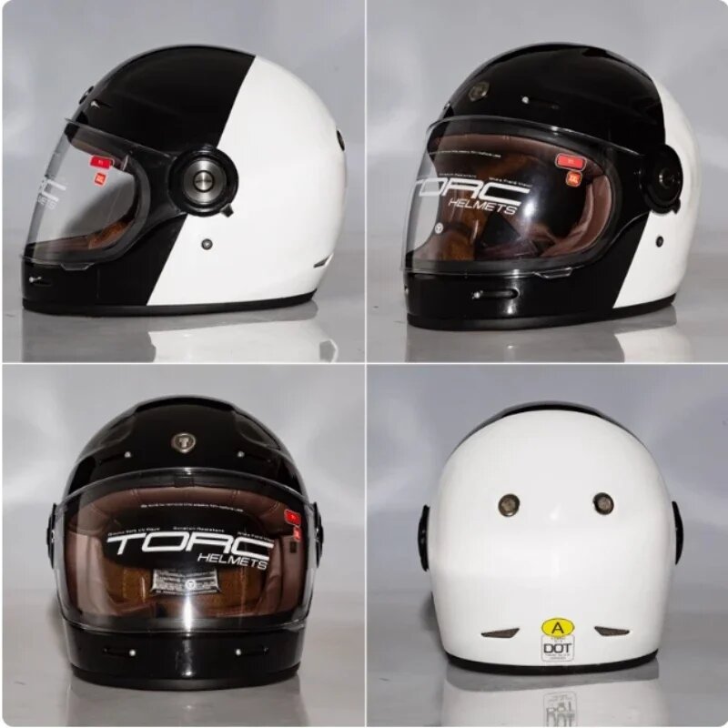 TORC T1 мотоциклетный шлем мото ретро шлем мужской мотоцикл езда мотокросс винтажные анфас шлемы Capacete De Moto, As picture AB600C, XXL, Унисекс