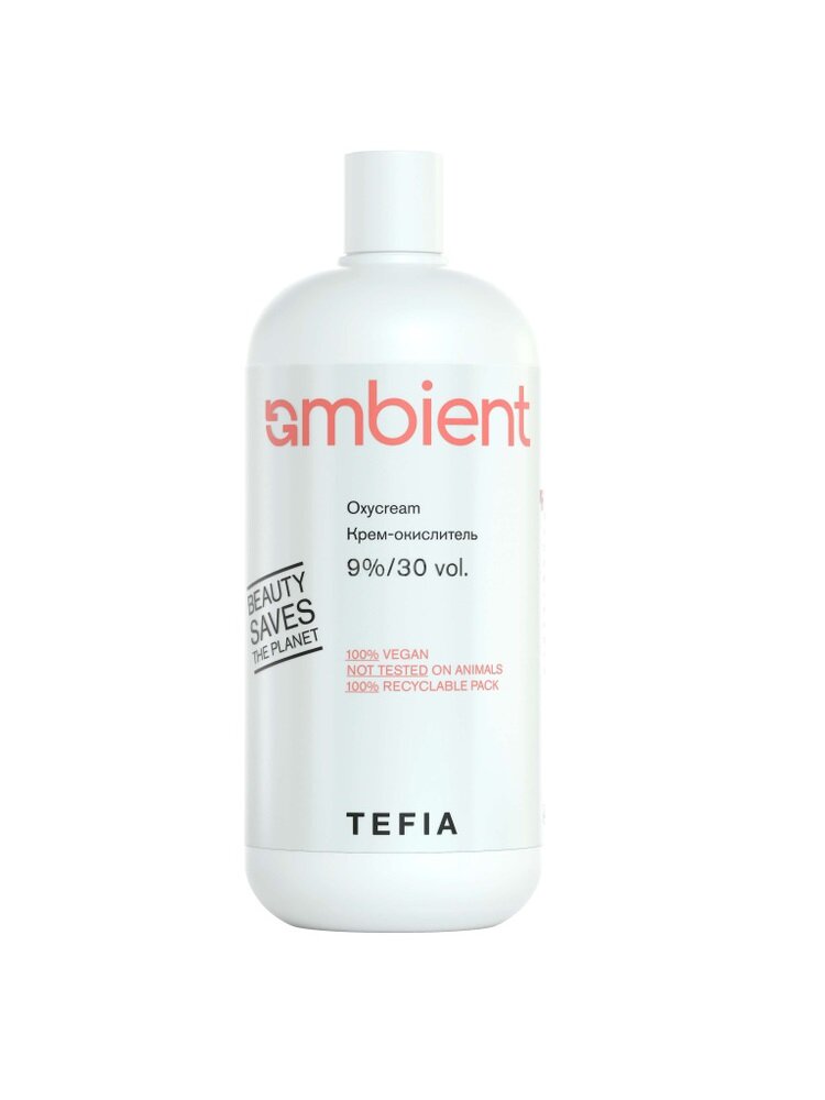 Крем окислитель для окрашивания волос 9% 30 vol. Tefia AMBIENT, 900 мл