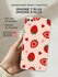 Чехол на Apple iPhone 7 Plus / Айфон 7 Плюс с принтом "Heart strawberries 1 - 14...