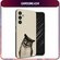 Силиконовый чехол на Samsung Galaxy A34 / Самсунг A34 с принтом "Сова"