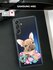 Чехол на Samsung Galaxy M55 / Самсунг M55 с принтом "Бульдог и сладости", прозра...