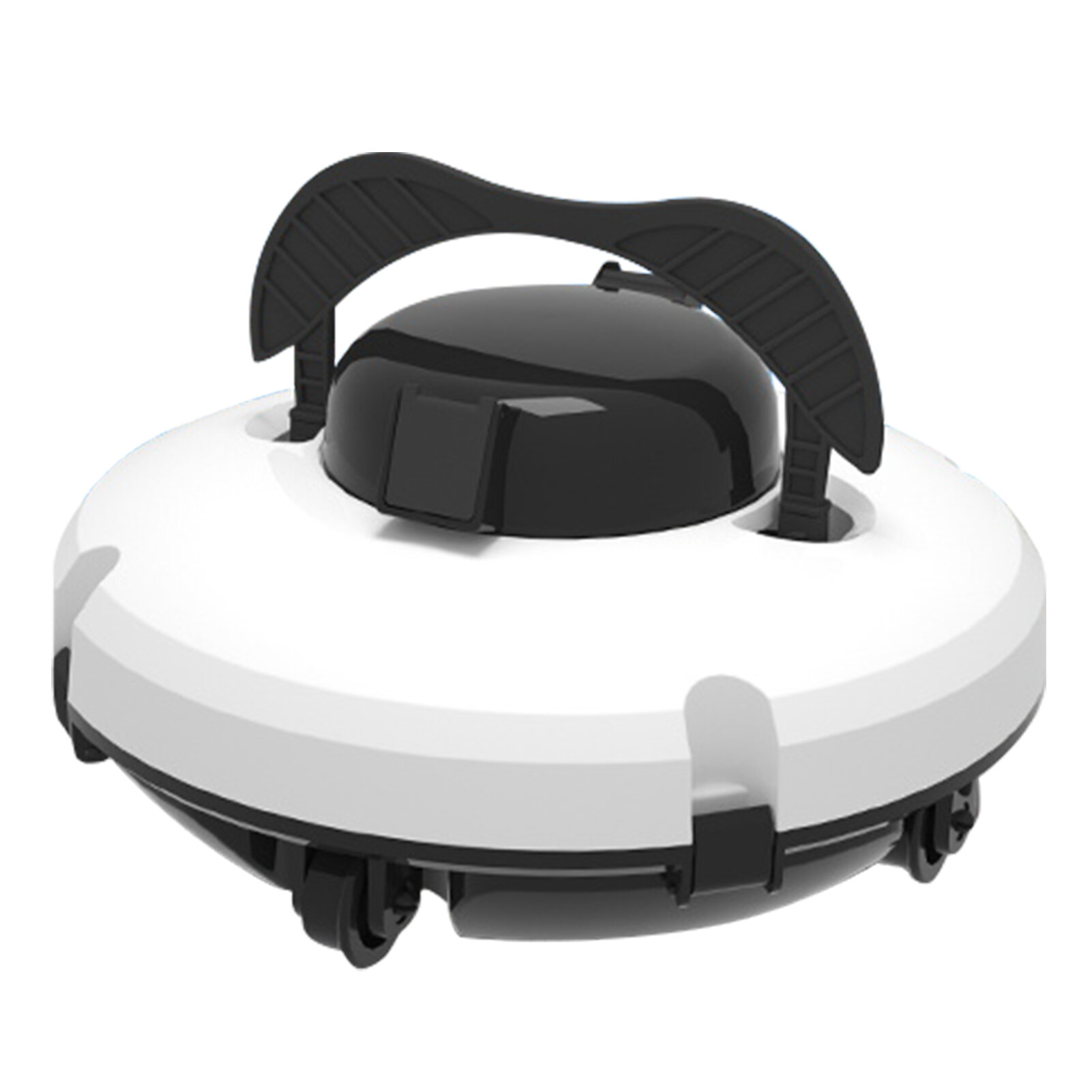 Беспроводной робот-пылесос для бассейна с двойными моторами и функцией самостоятельной парковки для бассейнов с ровной поверхностью, материал ABS, ёмкость батареи 5200mAh, время зарядки 3-4 часа, время работы 120 минут, водонепроницаемость IPX8, фильтр