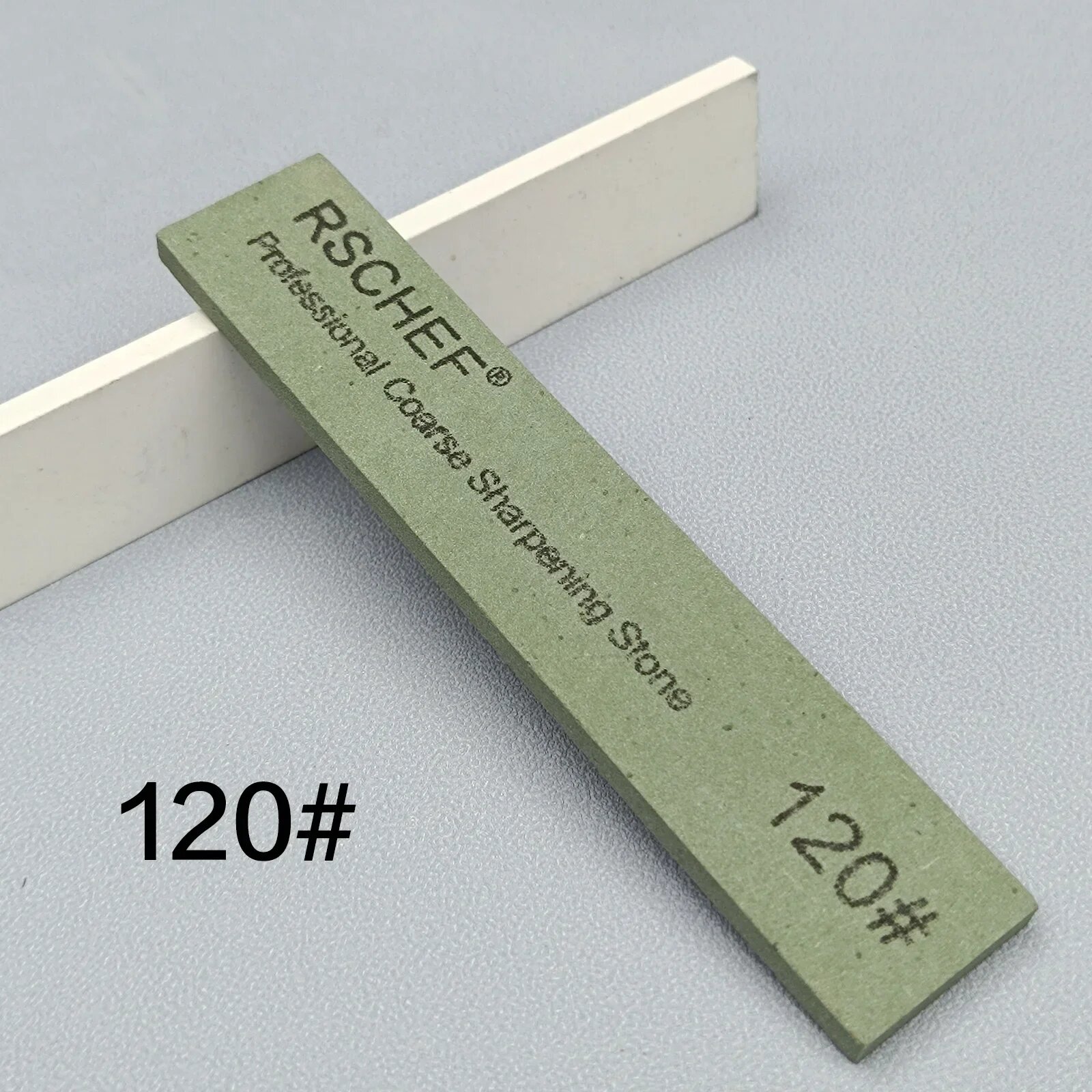 Точильный камень RSCHEF 120# для заточки ножей, зеленый