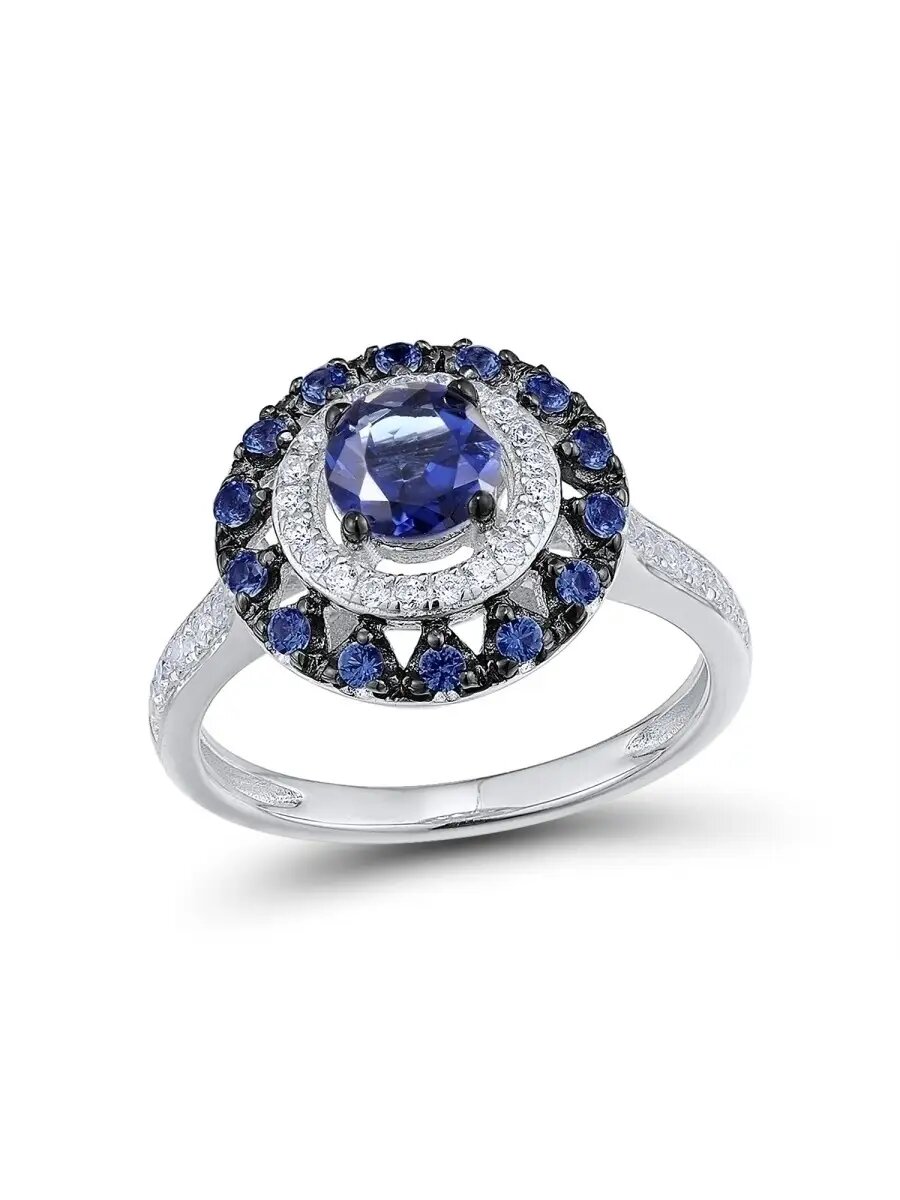 Кольцо, серебро, 925 проба