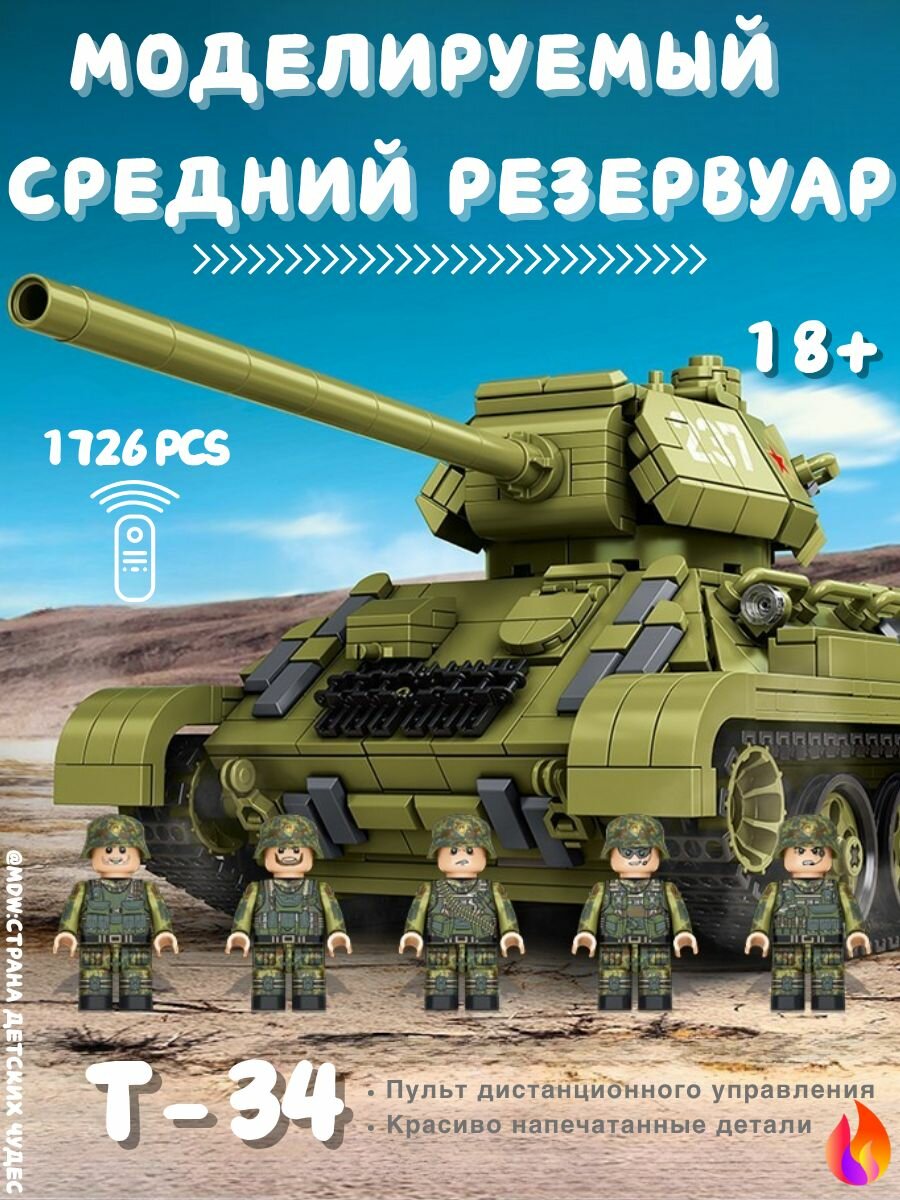 T34 360 поворотный пульт дистанционного управления танк игрушка/радио колесница/мальчики подарок на день рождения