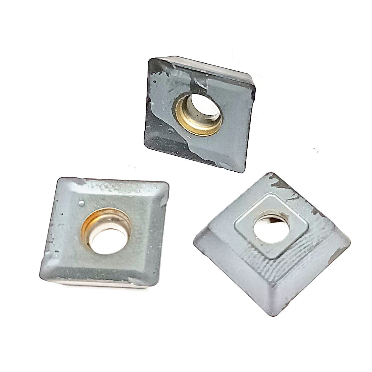 Пластина квадратная с зад. углом SPMT 12T308 материал обработки- сталь, нерж. сталь, чугун, цвет. металлы, жаропроч, стали, мат. высок. твердости