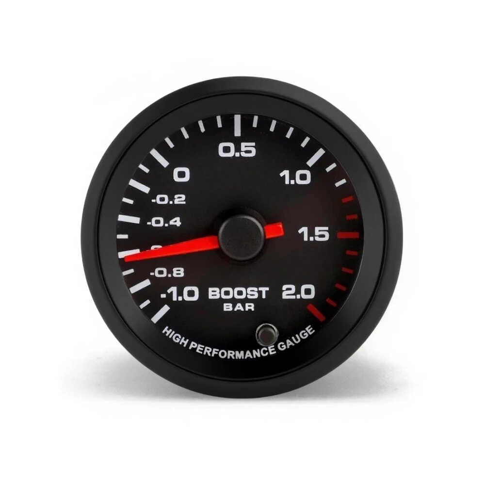 52 мм автомобильный датчик температуры воды, масла, датчик об/мин, тахометр, вольтметр, датчик EGT с функцией сигнализации, 7 цветов, подсветка Boost Gauge Bar