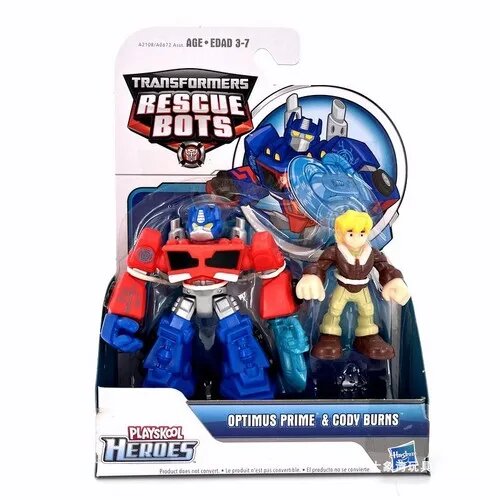 Hasbro Playskool Heroes Трансформеры Спасательные боты Фигурки, Синий, Унисекс