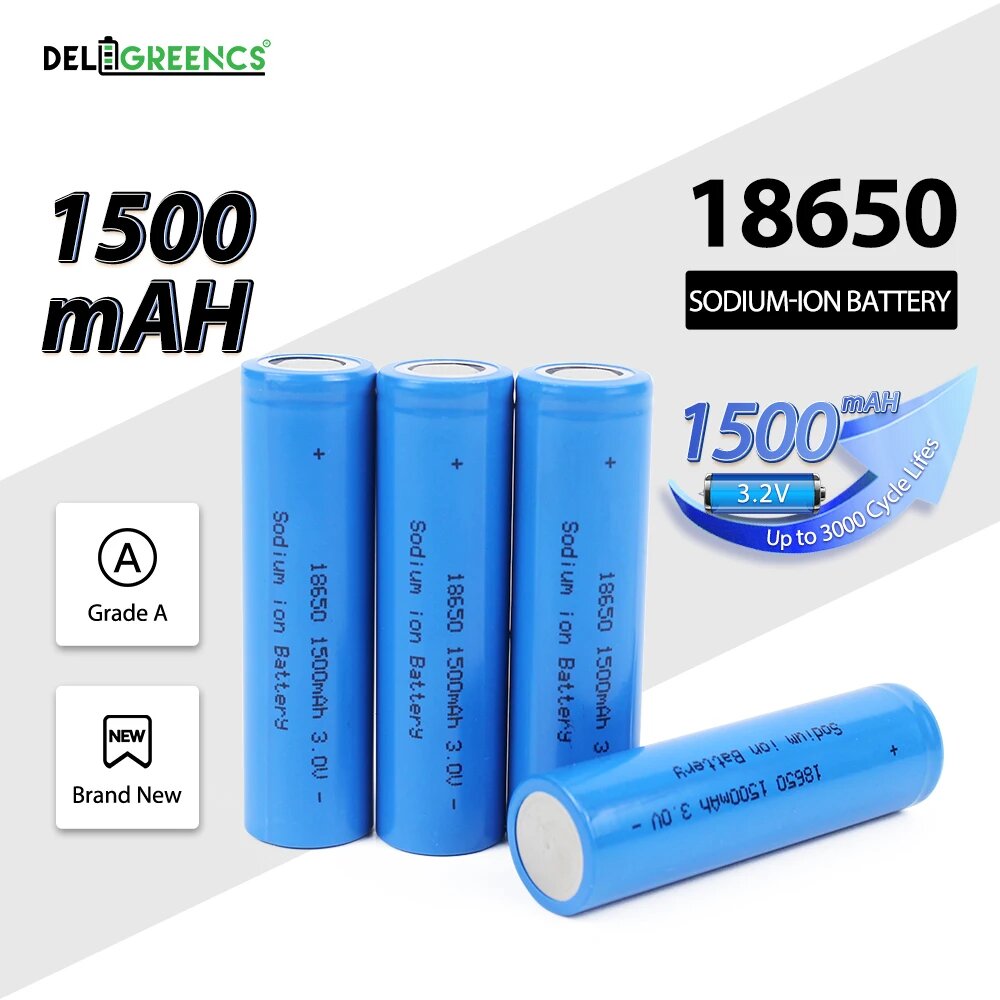 Натрий-ионная батарея BATTERY QUEEN 1500 мАч 3.1В для электрических скутеров 3.1V 1500mAH 4PCS
