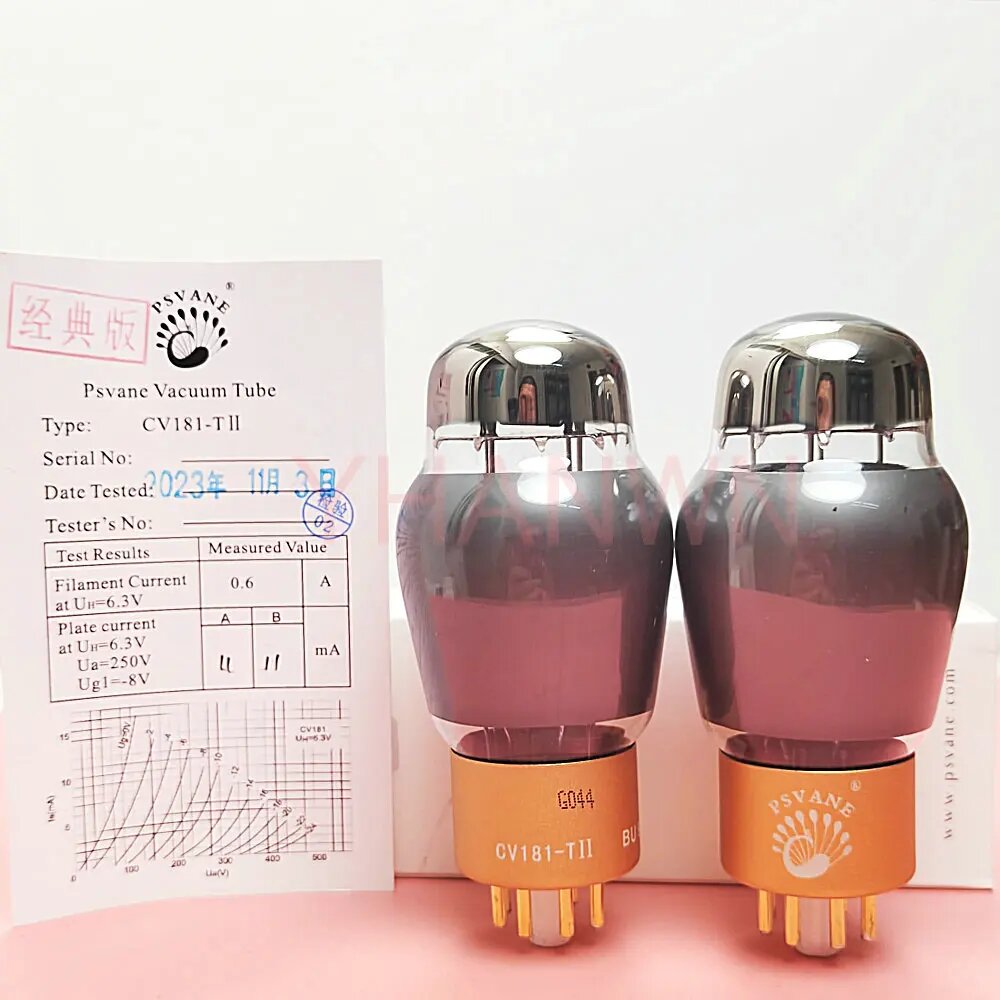 PSVANE CV181-TII Классический ламповый усилитель 2pcs Matched Pair