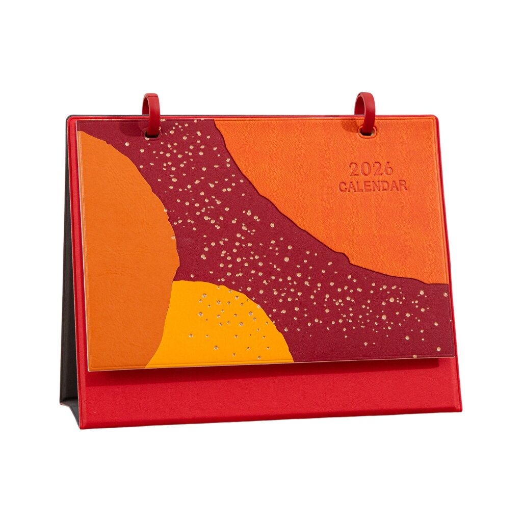 Миниатюрный календарь-планировщик 2026 года Комбинированный блокнот Компактный дизайн, удобство письма, Декоративные канцелярские принадлежности