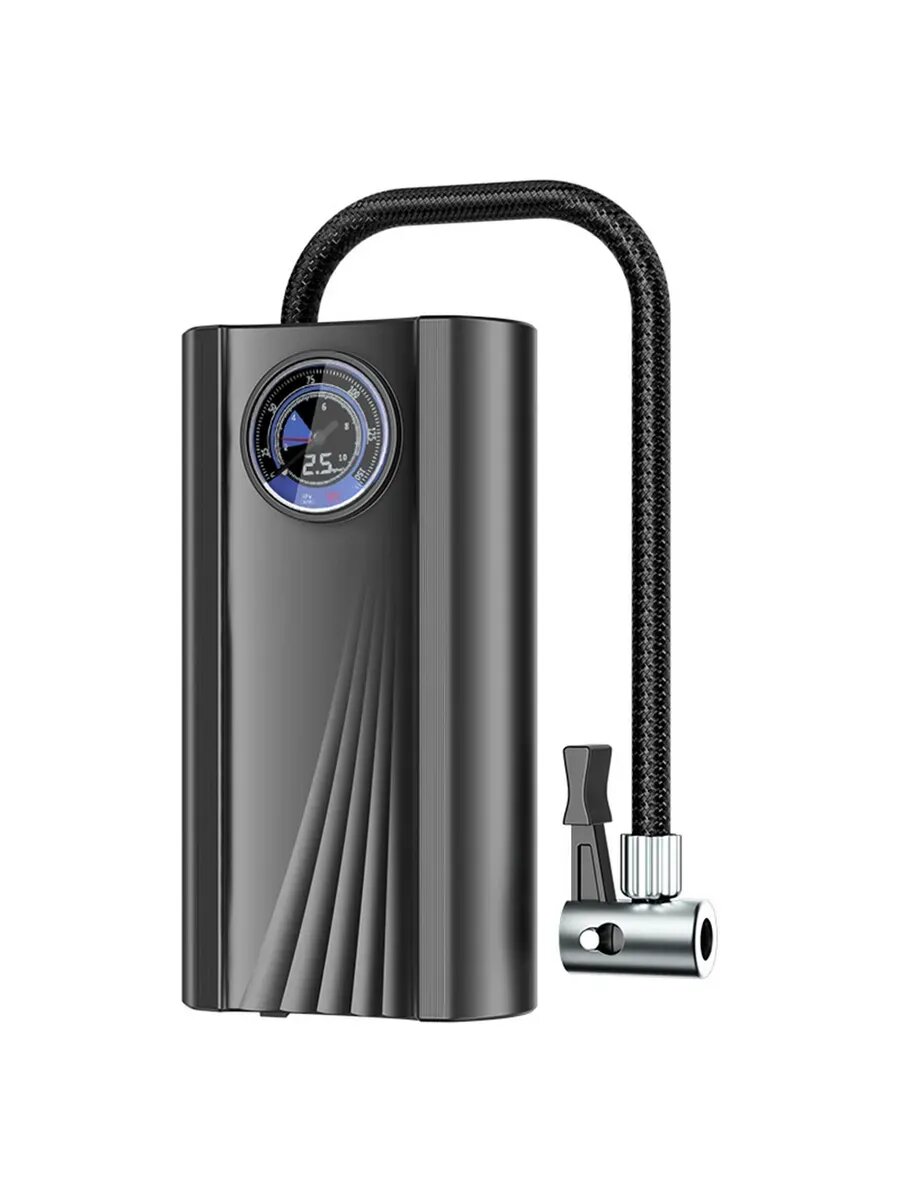 12В мини насос для шин, быстрая накачка, точность