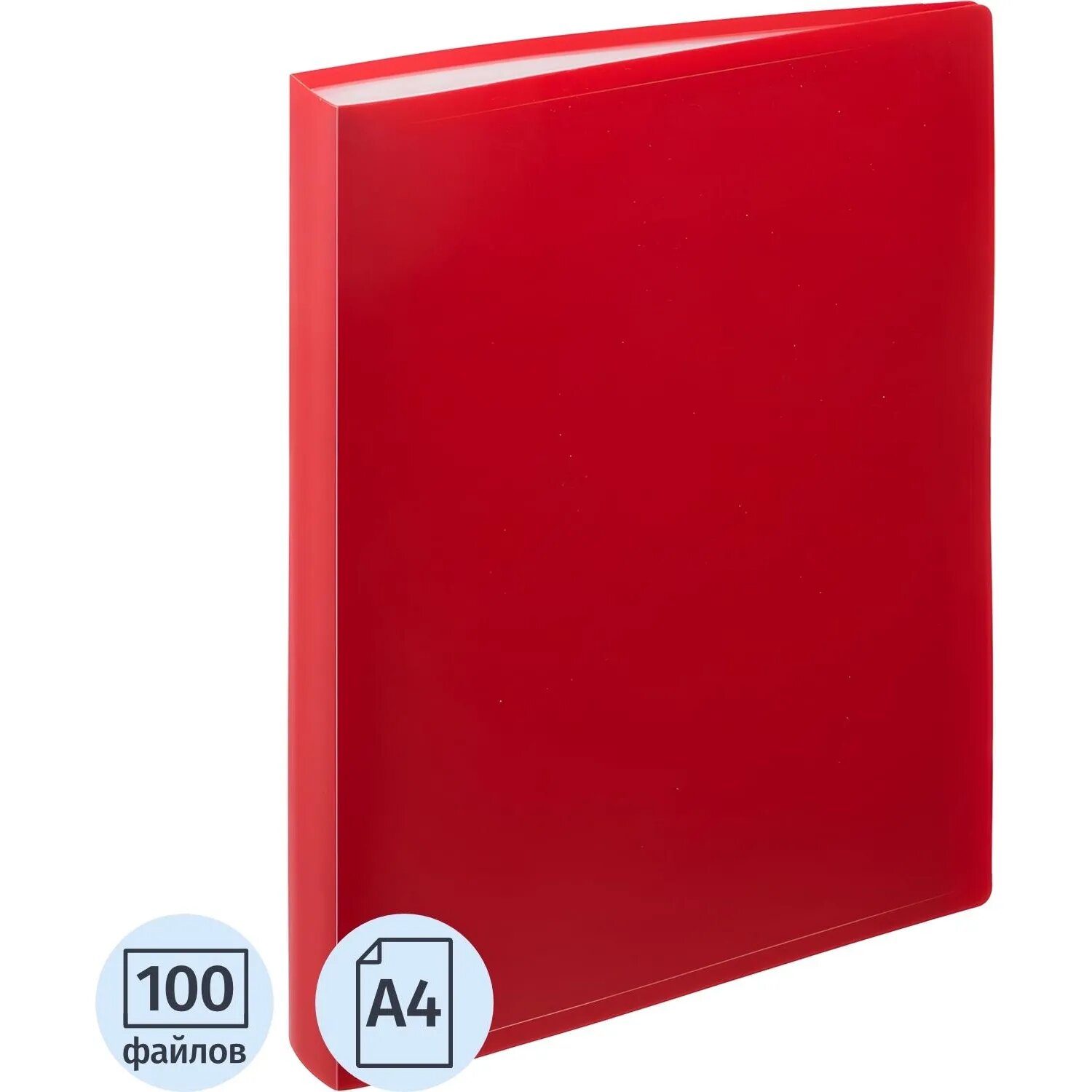 Папка файловая 100 ATTACHE 065-100Е красный