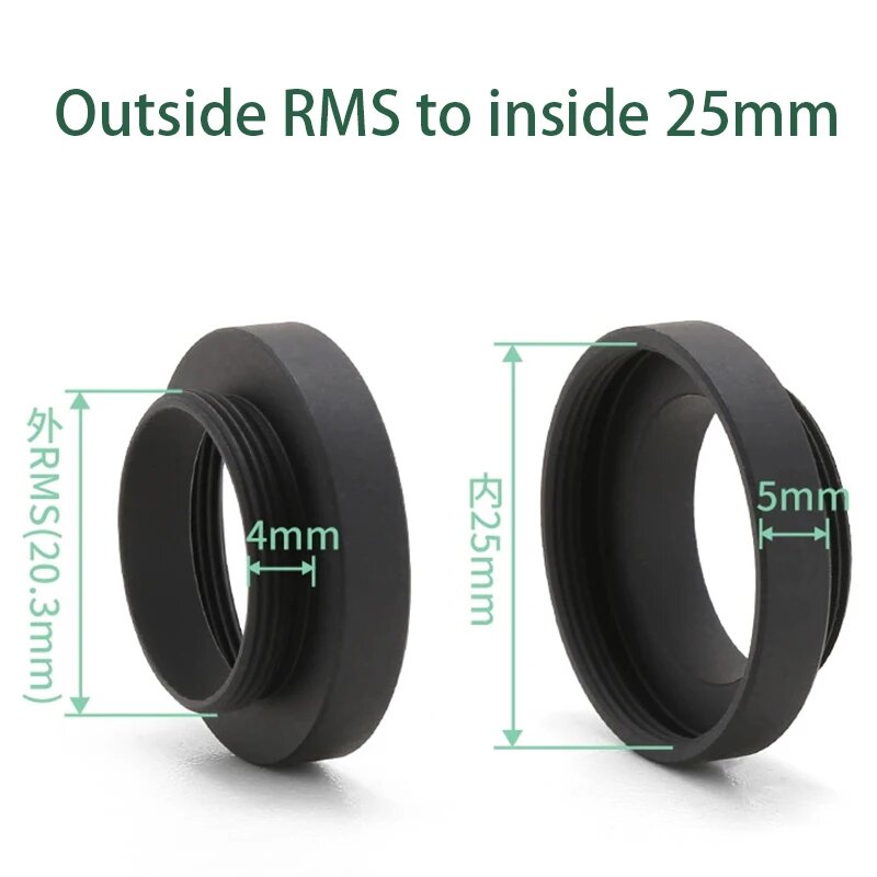 Кольцо-адаптер RMS to M25 20.3mm-25mm