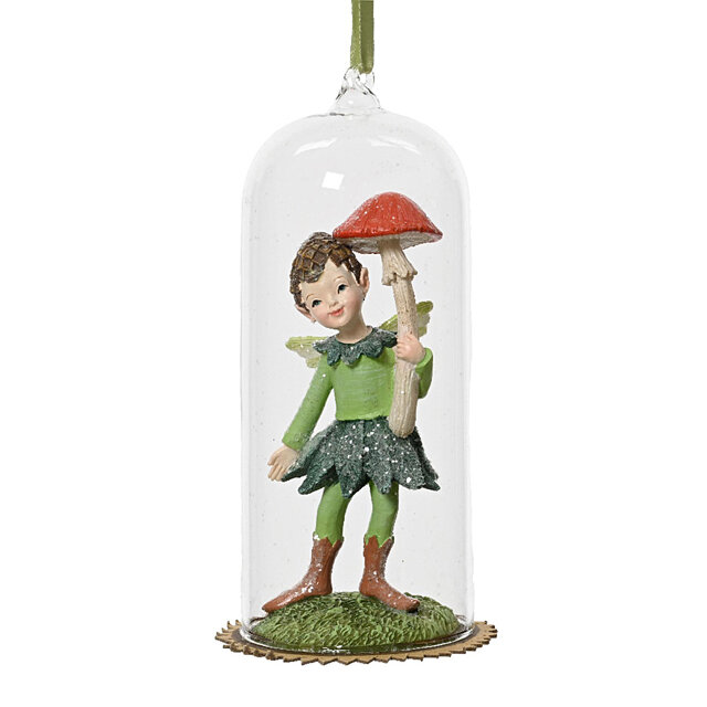 Елочная игрушка Эльф Рамон 15 см, Kaemingk, 531103-1