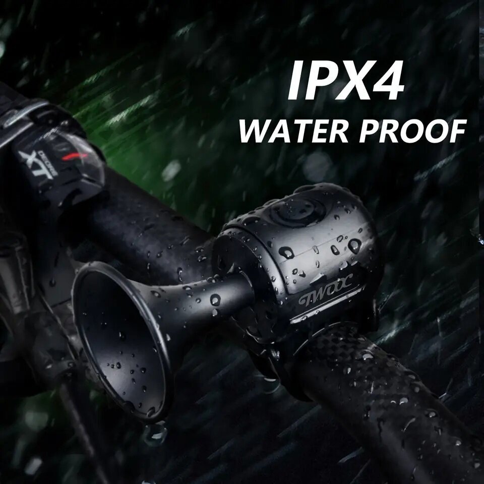 Электрический звонок для велосипеда, громкий сигнал, 120 дб, для самоката, электронный гудок, клаксон