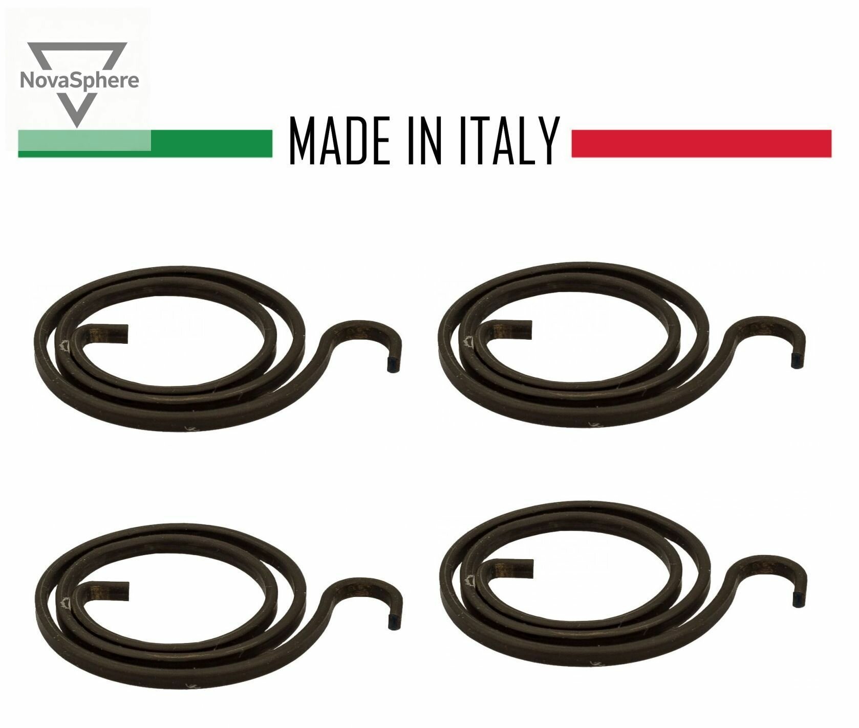 Возвратная пружина для дверной ручки, универсальная 3 мм, 4 шт.