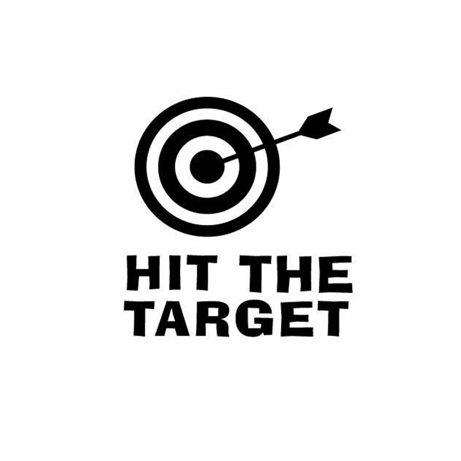 Наклейка для туалета "Hit The Target"