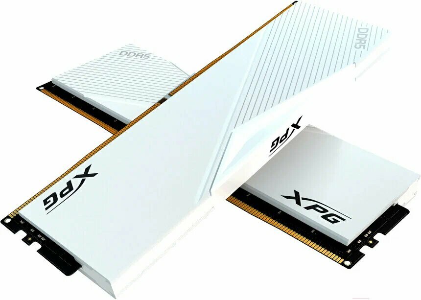 Память DDR5 16GB 6400MHz A-Data AX5U6400C3216G-DCLAWH XPG Lancer RTL Gaming PC5-51200 CL32 DIMM 288-