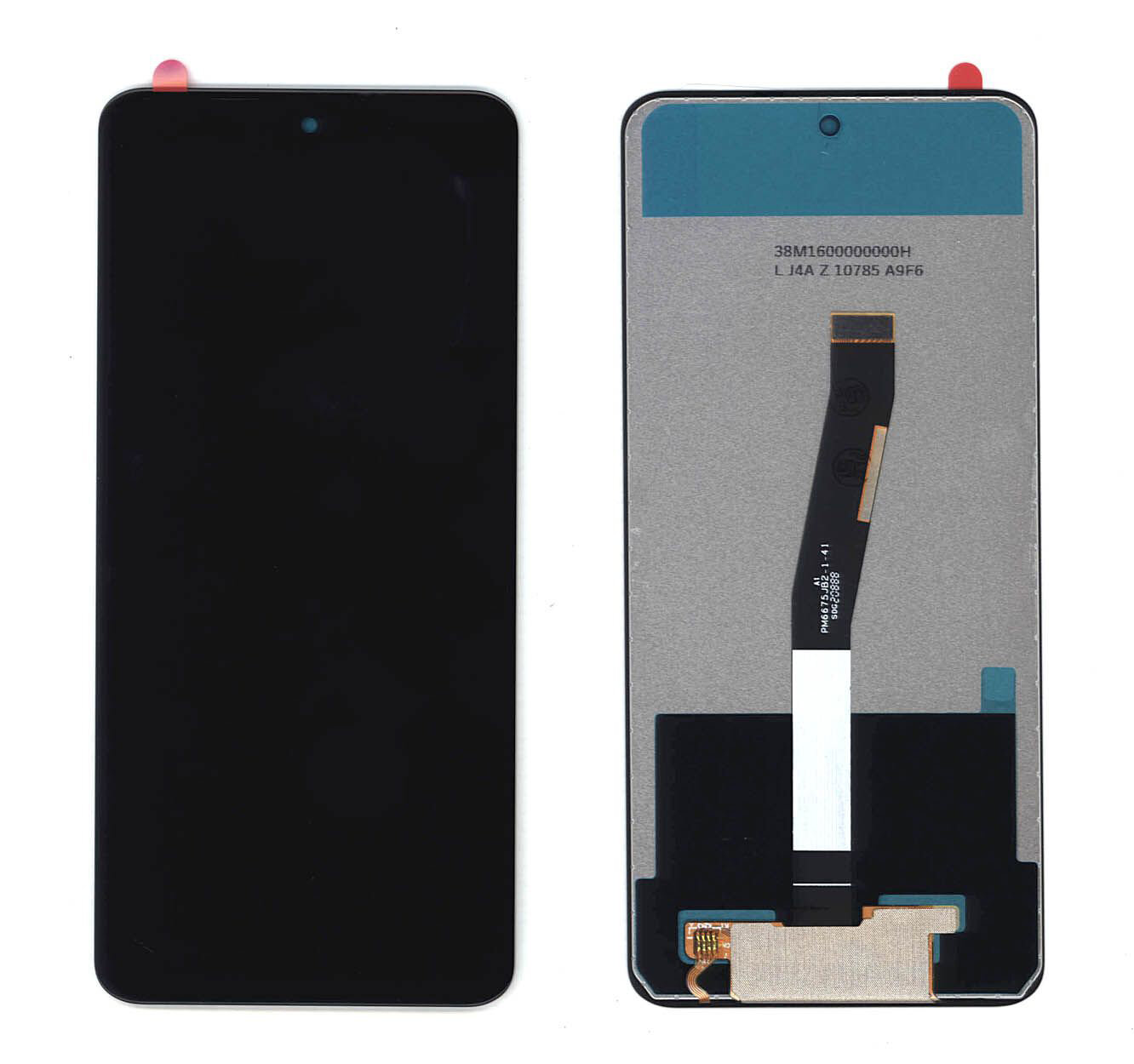 Дисплей (матрица + тачскрин) для смартфона Xiaomi Redmi Note 9S, Redmi Note 9 Pro (AA) черный