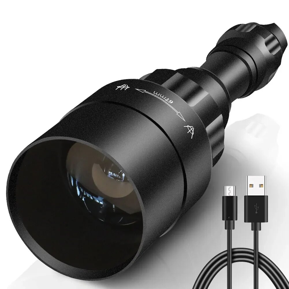 UniqueFire IR850NM/940NM Инфракрасный фонарик 850NM, Torch Only, T50, Without Battery