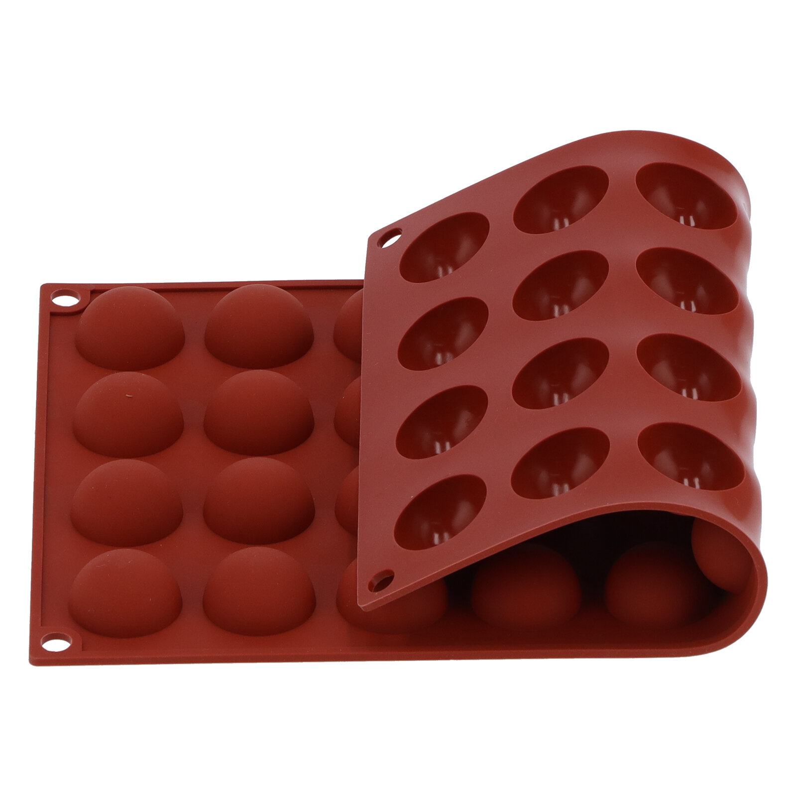 Силиконовая форма для пищевых продуктов, полусферическая форма для торта, лоток для шоколадного мыла, домашняя кухня (36 отверстий)