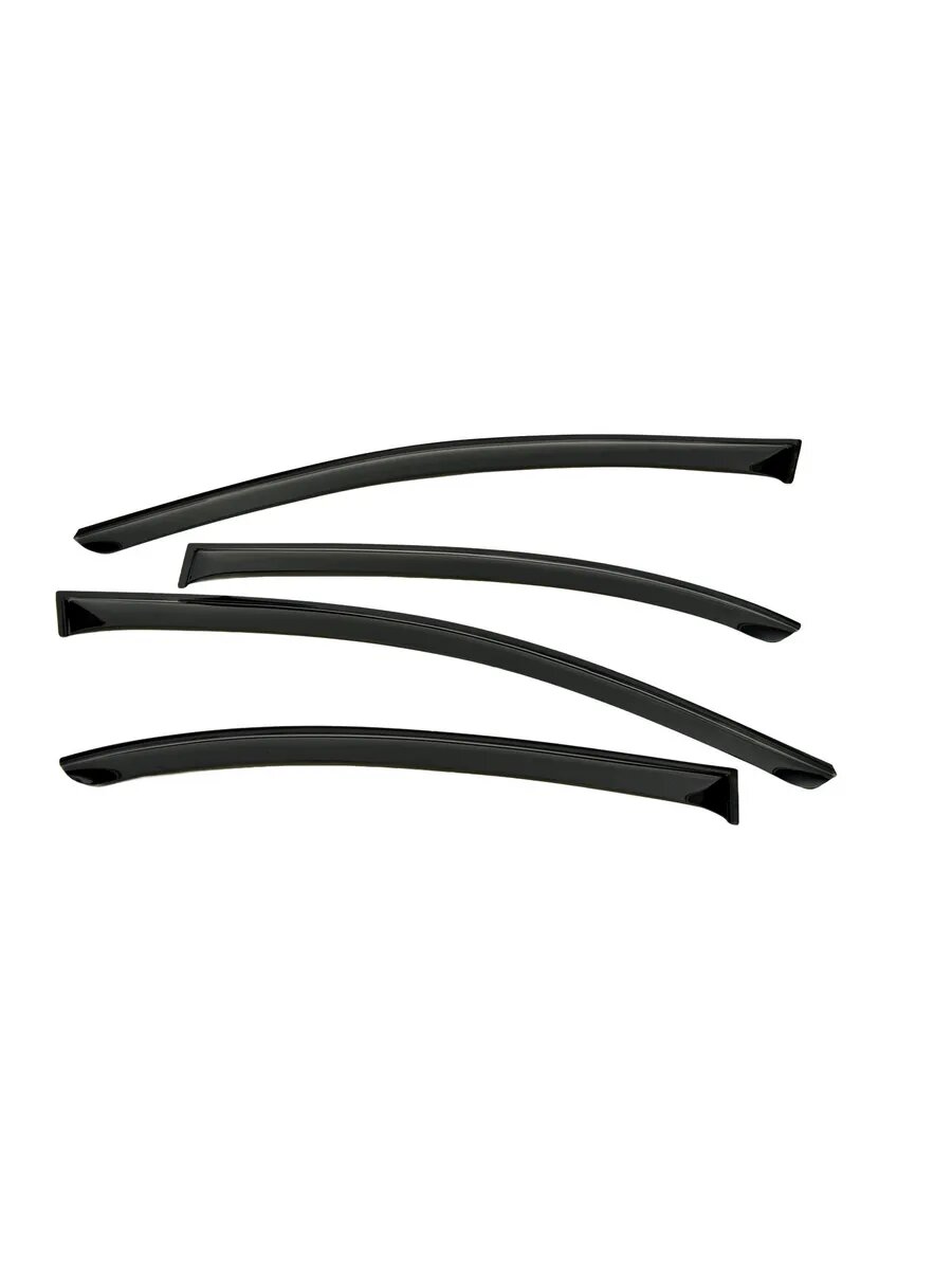 Дефлекторы боковых окон KIA RIO II (2005-2011) седан 4шт